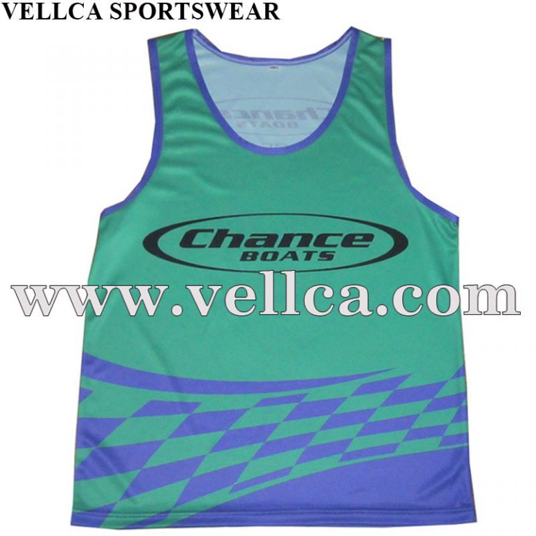 Design Your Own Personalized Running Tops School Running Vests | Vellca ...