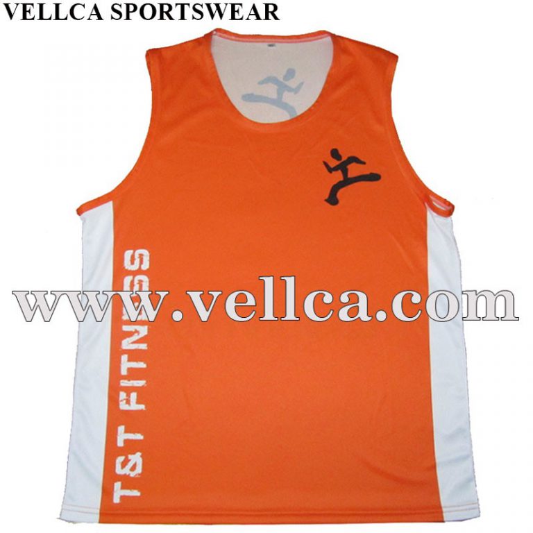 Design Your Own Personalized Running Tops School Running Vests | Vellca ...