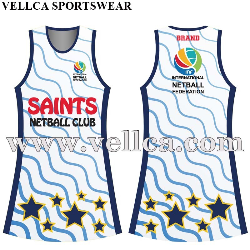 Design Your Own Netball Kit Customizable Netball Kit | Vellca ...