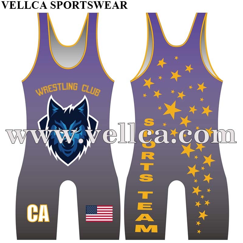 Buy Custom Wrestling Singlets Online | Vellca Sportswear Co. ,Ltd ...
