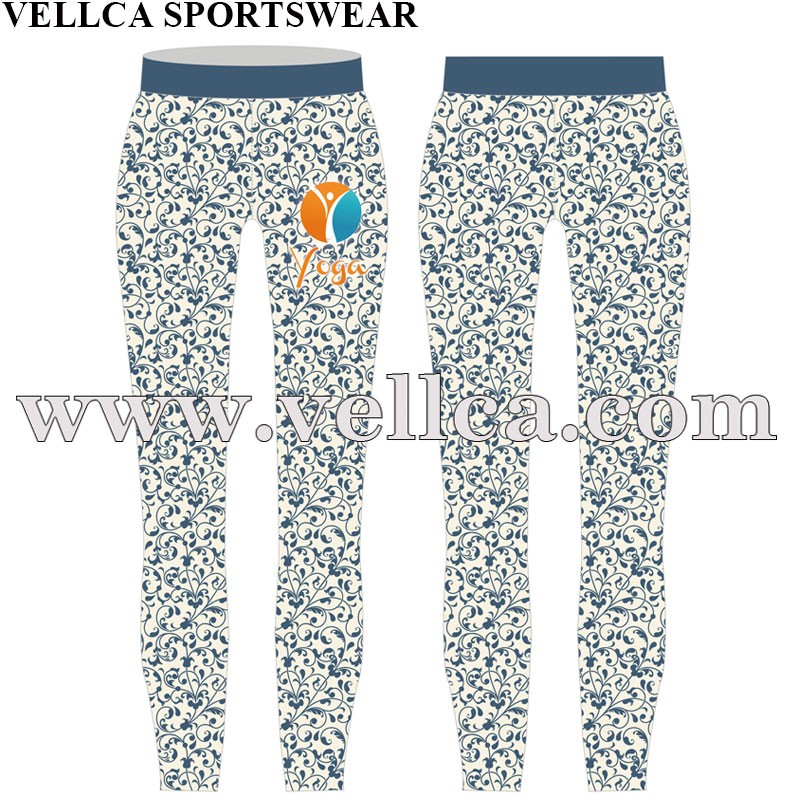 Custom Sublimation Yoga Pants | Vellca Sportswear Co. ,Ltd, Custom ...
