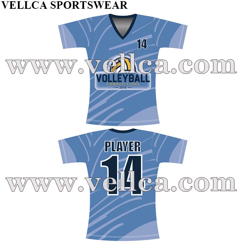 Custom Sublimated Volleyball Uniforms | Vellca Sportswear Co. ,Ltd ...