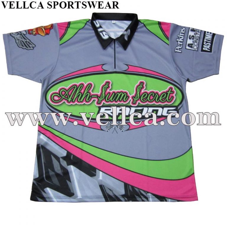 Design Your Own 100% Racewear Custom Sublimated Workwear | Vellca ...