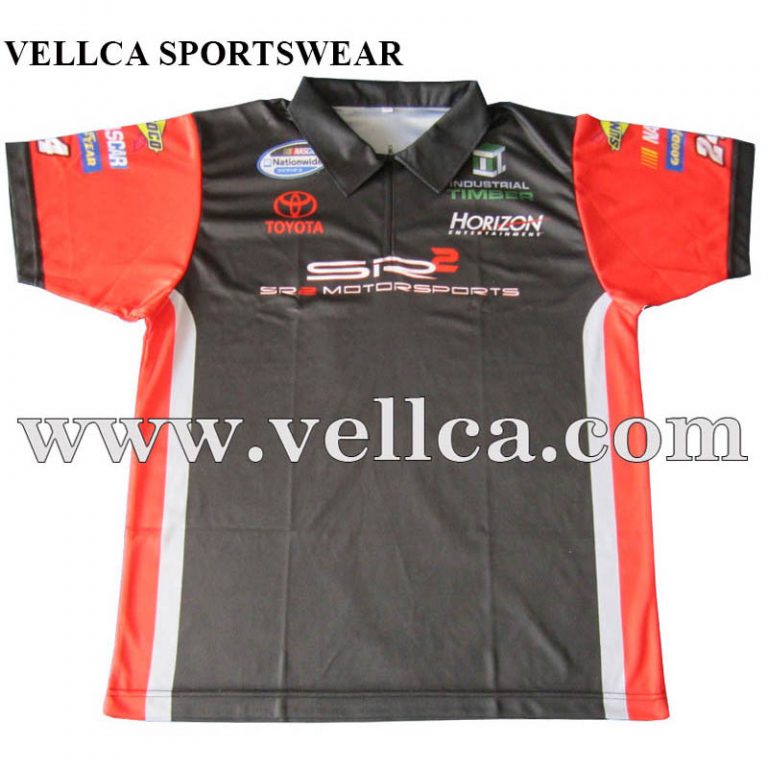 Pro Pit Crew Racing Shirt Racewear Sublimated Crew Shirts Custom ...