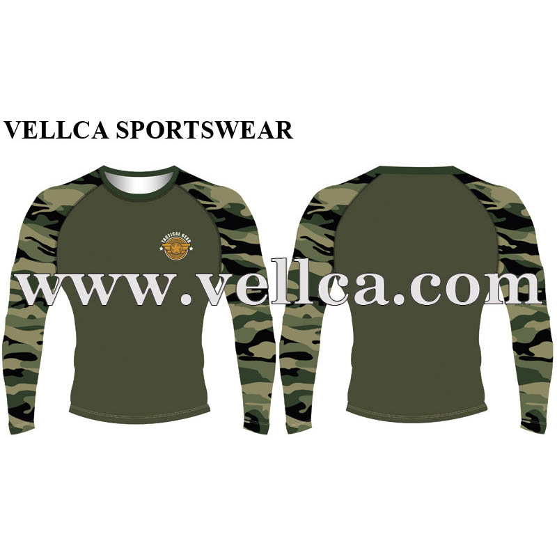 Custom Sublimated Compression Shirts | Vellca Sportswear Co. ,Ltd ...
